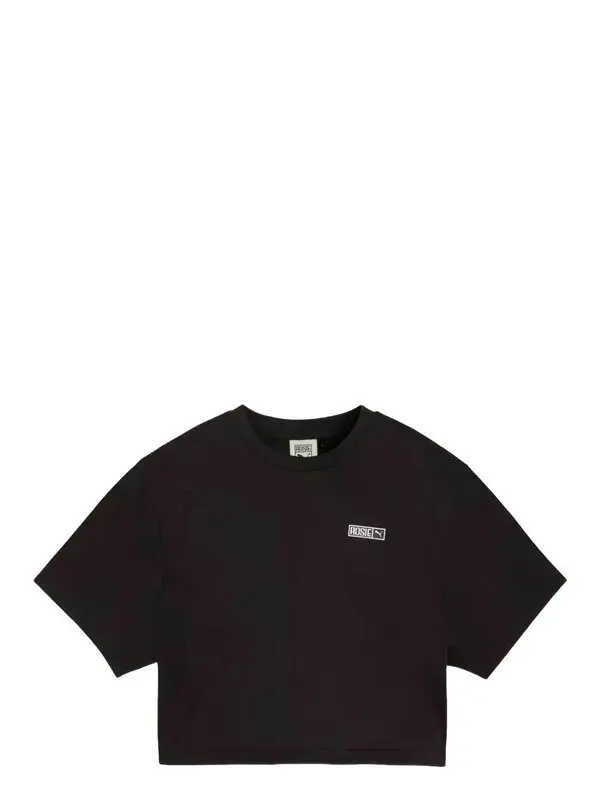 PUMA Cropped T-shirt - Black