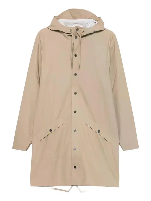 Rains Hooded Parka - Neutrals