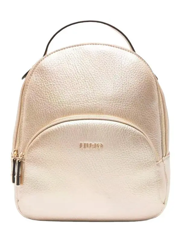 Liu Jo Logo-plaque Backpack - Gold