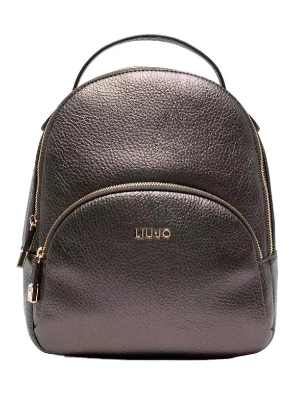 Liu Jo Logo-plaque Backpack - Brown