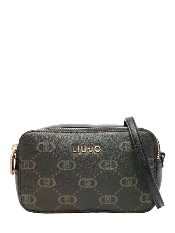 Liu Jo Monogram Shoulder Bag - Black