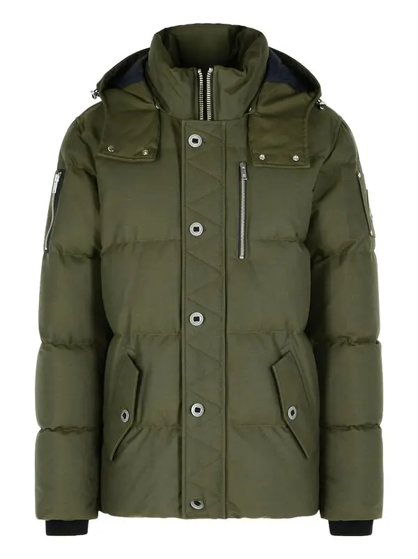 Moose Knuckles Cotton And Nylon Jacket - Green