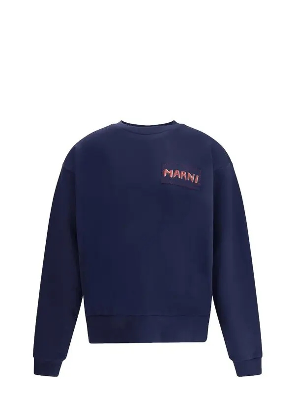 Marni Logo Sweatshirt - Blue