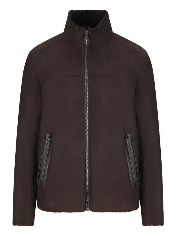 Herno Sheepskin Jacket - Brown