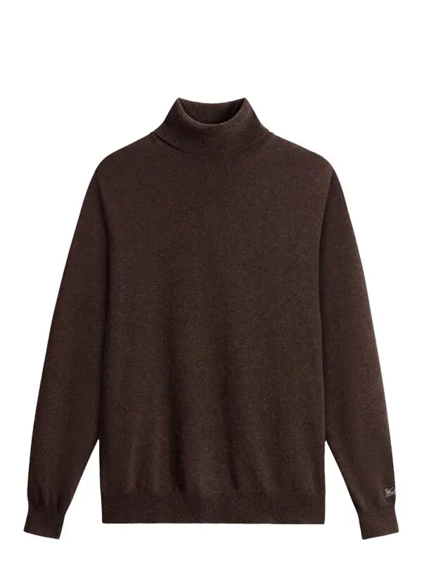 Woolrich Wool Turtleneck Sweater - Brown