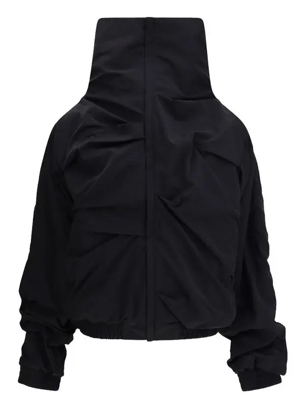 ALAINPAUL High Collar Jacket - Black
