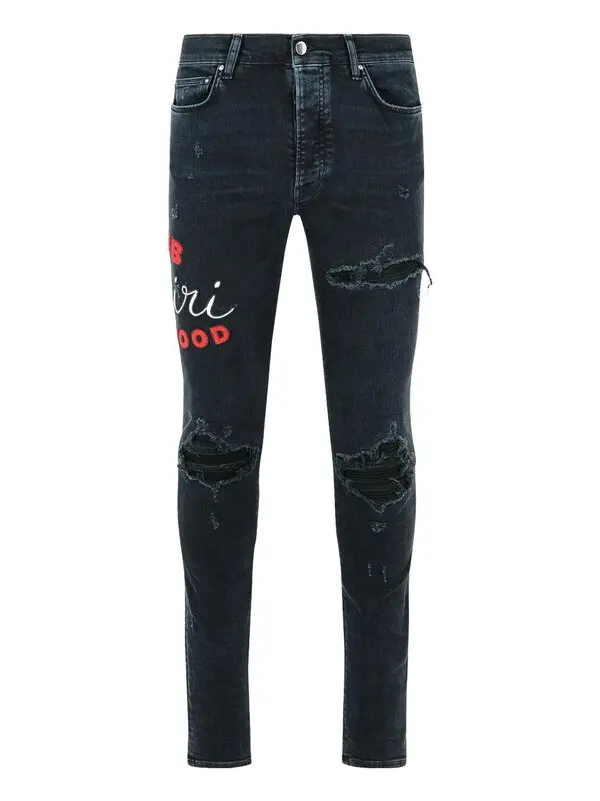 Amiri Cotton Jeans - Black