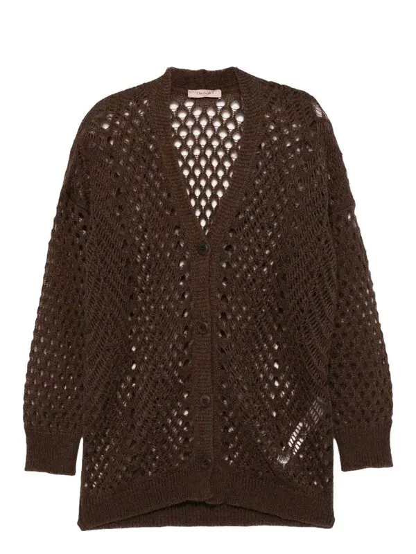 TWINSET Knitted Cardigan - Brown