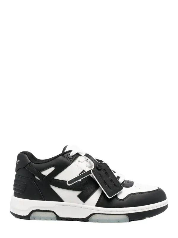 Off-White Out Of Office Leather Sneakers - Black