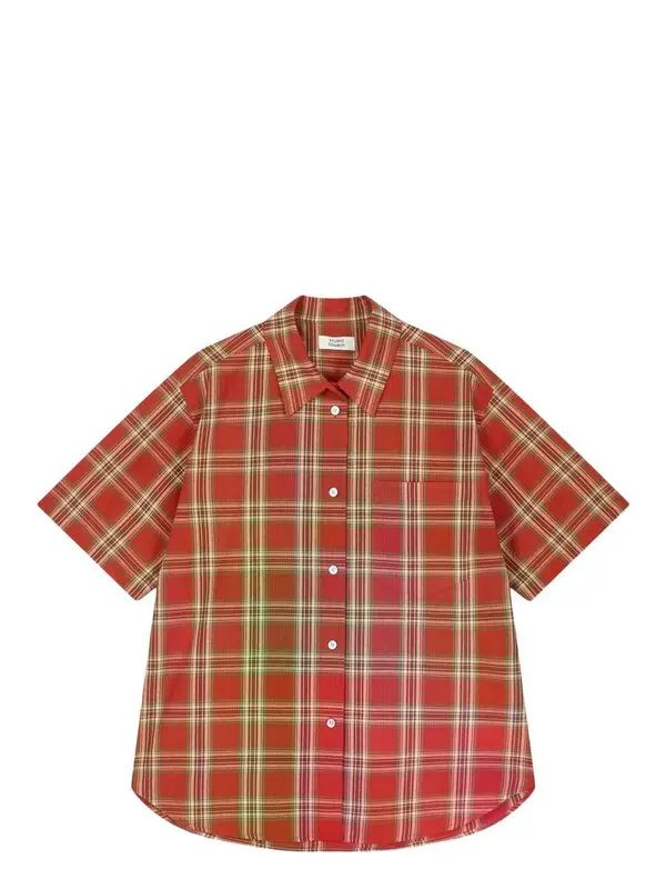 STUDIO TOMBOY Checked Shirt - Red