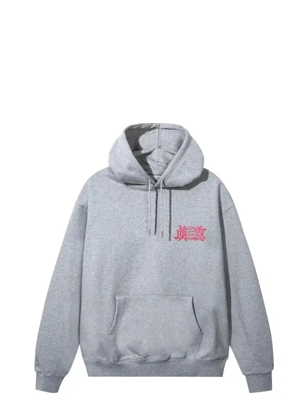 ANTI SOCIAL SOCIAL CLUB X Jinro Four Glasses Of Soju Hoodie - Grey