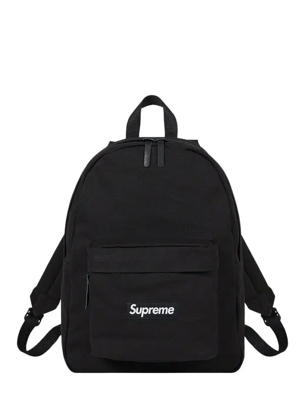 Supreme Canvas Backpack - Black