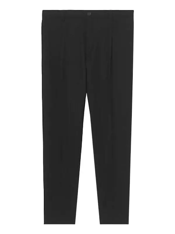 Burberry Wool Blend Casual Pants - Black