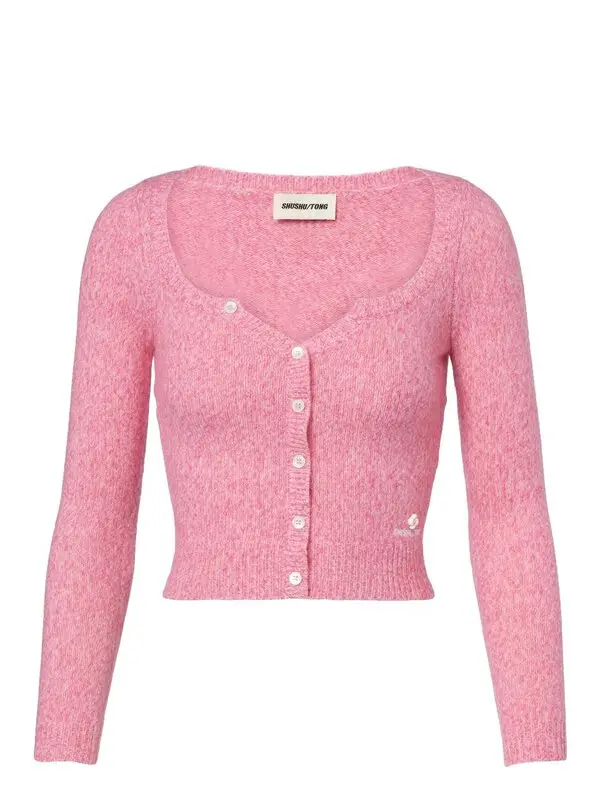 SHUSHU/TONG Floral Bodysuit - Pink