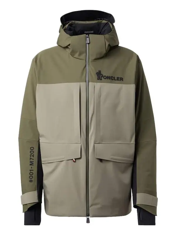 Moncler Vallatscha Down Ski Jacket - Green