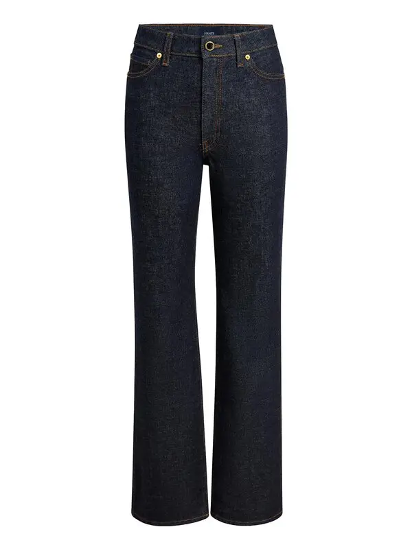 Khaite Danielle High-rise Jeans - Blue