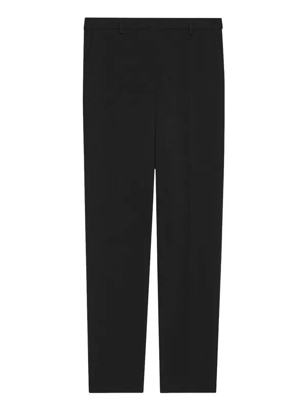 Theory Slim-fit Full-length Trousers - Black