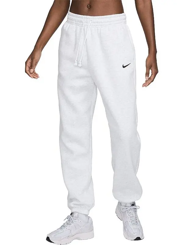 Nike Phoenix Fleece High Rise Oversized Pants - Burch Heather