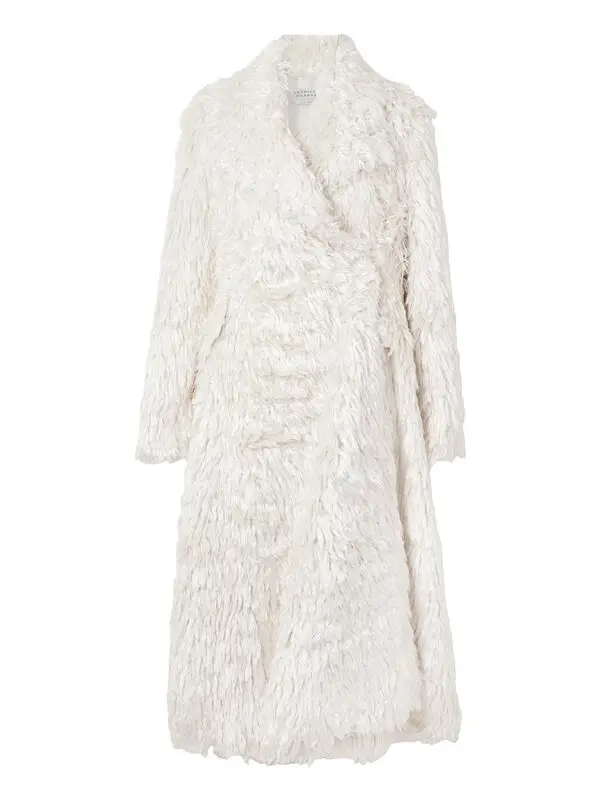 Gabriela Hearst Cantwell Silk-fleece Coat - Ivory