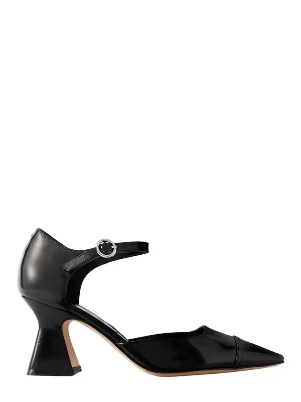 AeydĒ Francine Leather Pumps - Black