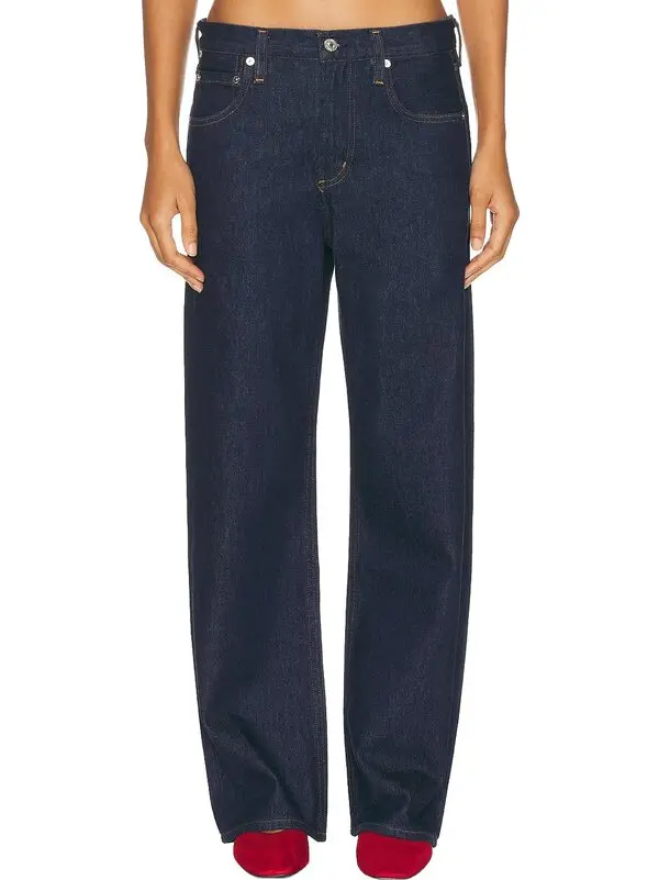 Citizens Of Humanity Lindz Low Rise Easy Straight Jeans - Amherst