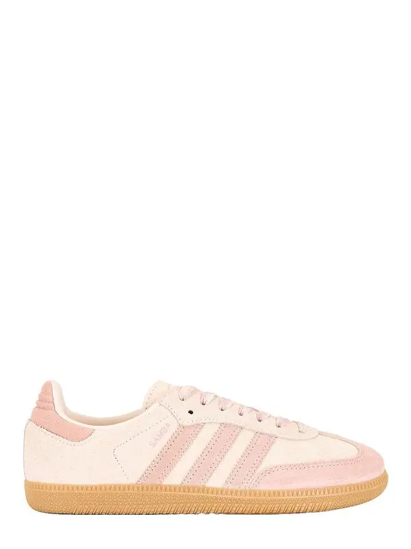 Adidas Originals By Alexander Wang Samba Og Sneakers - Wonder Quartz  Wonder Mauve  & Gum 3