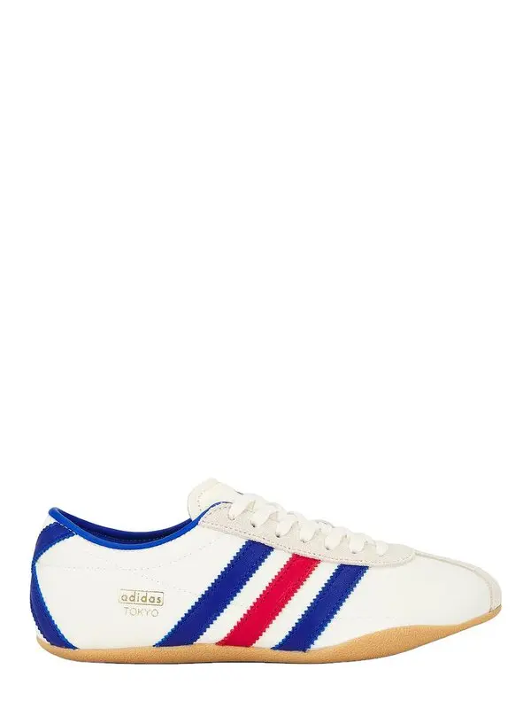 ADIDAS ORIGINALS Tokyo Sneaker - Cream White  Royal Blue  & Gum