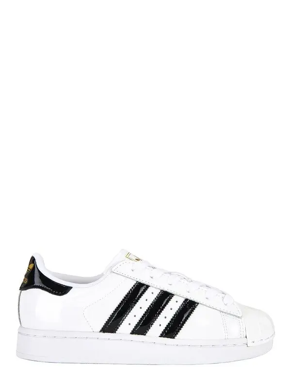 ADIDAS ORIGINALS Superstar Ii Sneakers - White  Core Black  & Gold Metallic