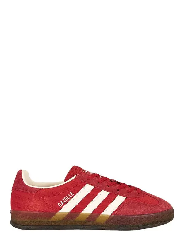 ADIDAS ORIGINALS Gazelle Indoor Sneakers - Red  Better Scarlet  & Cream White