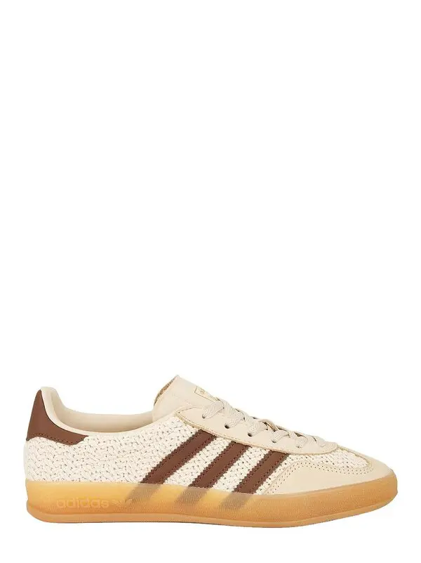 Adidas Originals By Alexander Wang Gazelle Indoor Sneakers - Sand Strata  Preloved Brown  & Gum