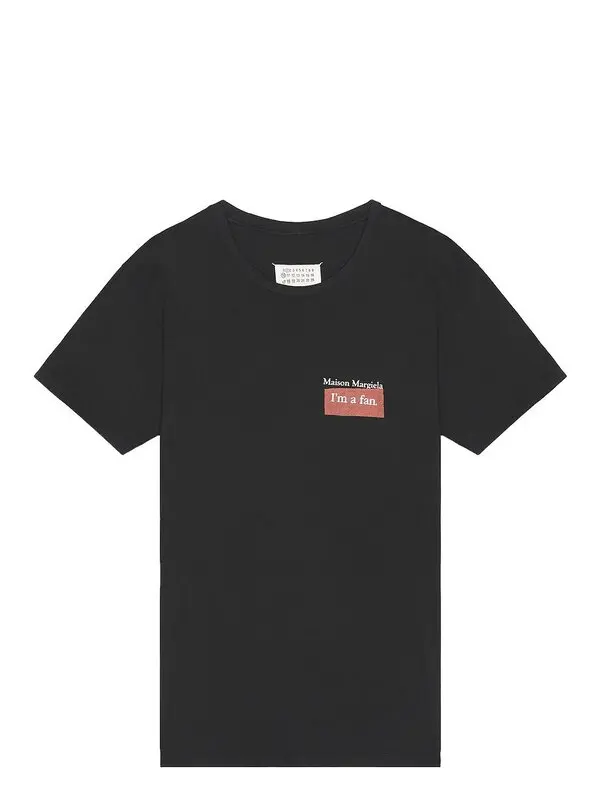 MAISON MARGIELA T-shirt In Black - Charcoal