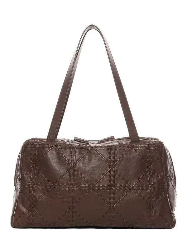 THE ROW Astra Bowling Bag - Brown Ans