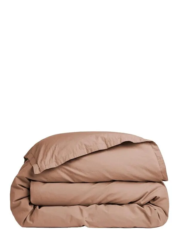 PARACHUTE Core Percale Duvet Cover - Adobe