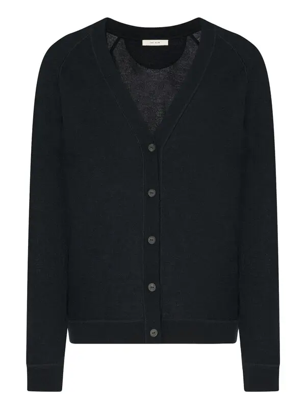 THE ROW Liberty Cashmere Cardigan - Black