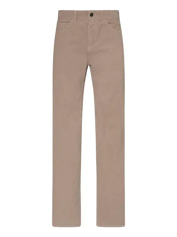 THE ROW Carlyl Corduroy Pant - Light Pebble