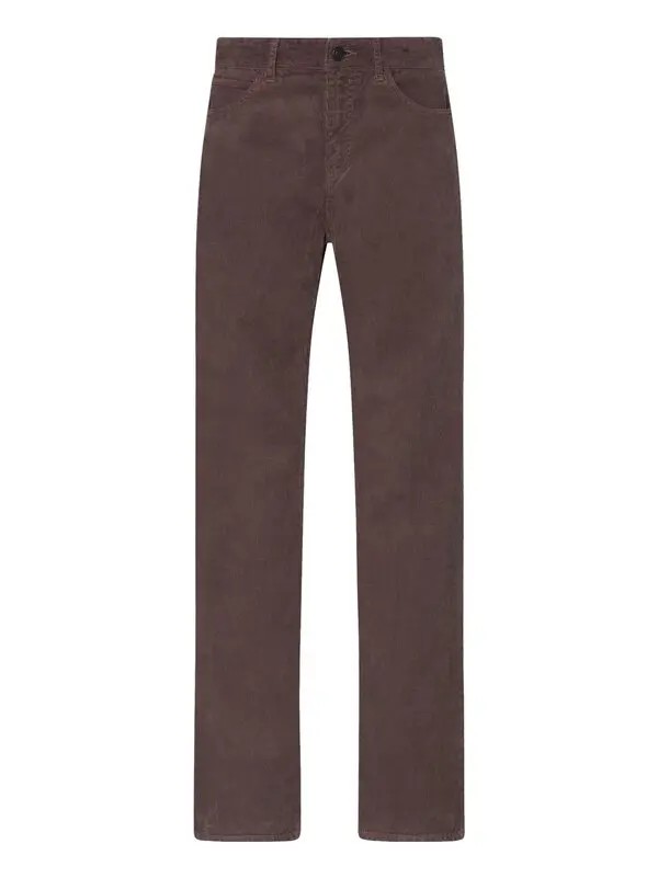 THE ROW Carlyl Corduroy Pant - Mud