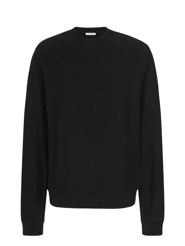 THE ROW Sinta Cotton And Cashmere Sweatshirt - Black