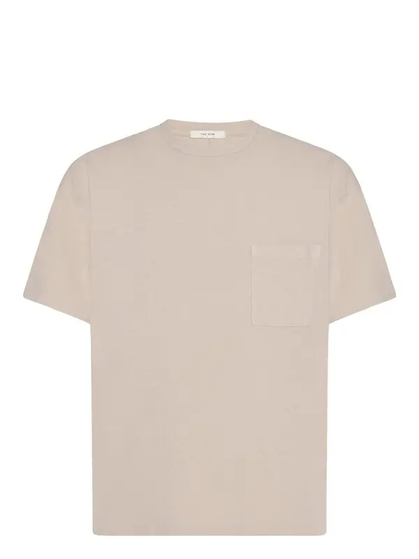 THE ROW Niels T-shirt In Cotton - Ash Grey