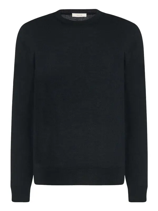 THE ROW Dioniso Cashmere Sweater - Black