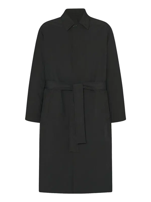 THE ROW Tarian Trench Coat - Black