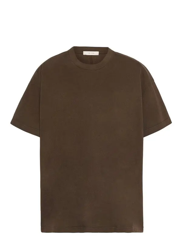 THE ROW Lavinia Cotton T-shirt - Sepia