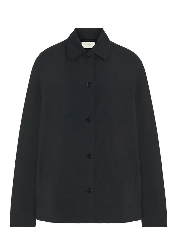 THE ROW Evadne Shirt Jacket - Black