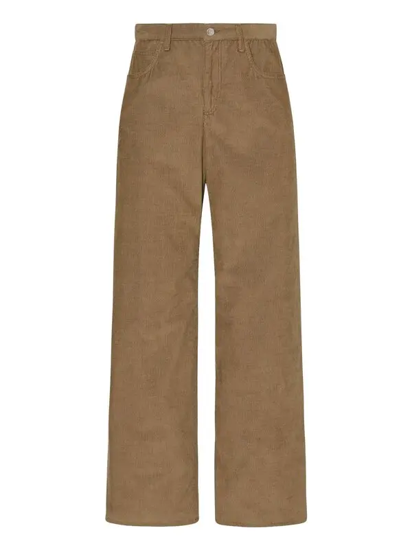 THE ROW Eglitta Corduroy Pant - Beige