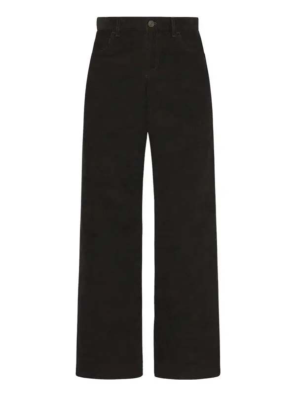 THE ROW Eglitta Corduroy Pant - Brown