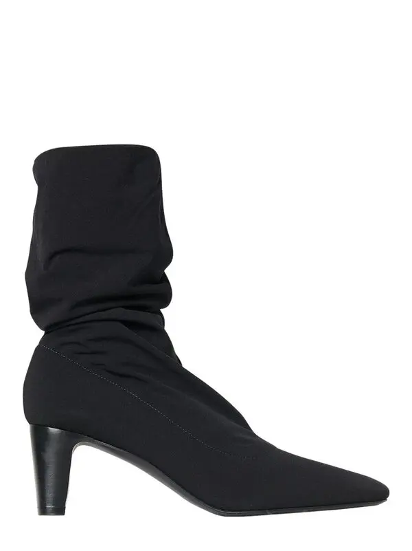 THE ROW Felice Stretch Boots - Black
