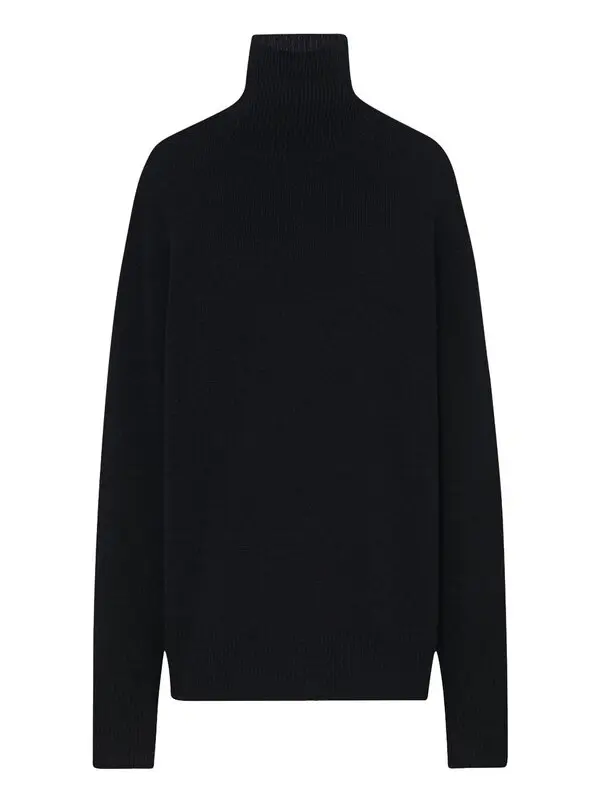 THE ROW Stepny Turtleneck - Black
