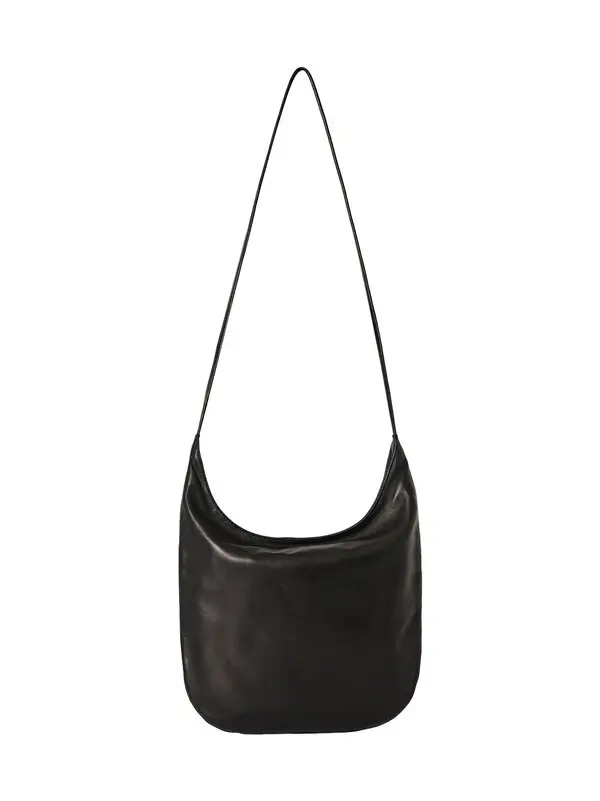 THE ROW N/s Izzy Leather Bag - Black