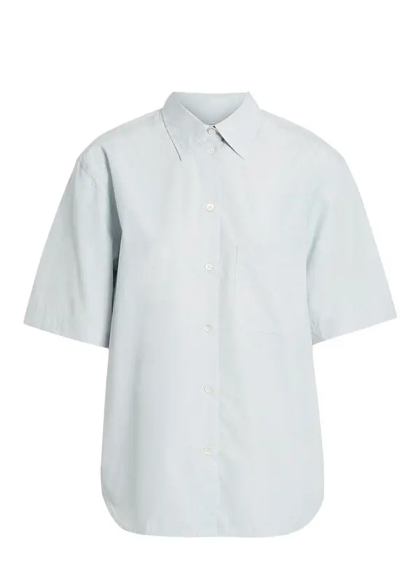 TOTEME Cotton-poplin Shirt - Sky Blue
