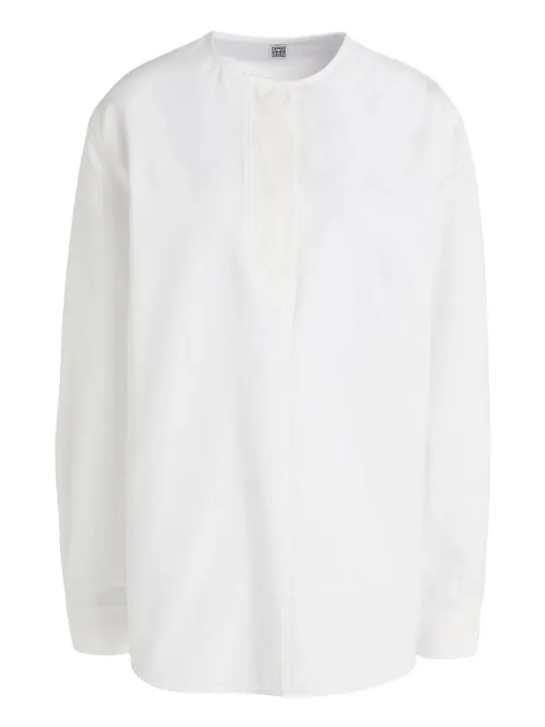 TOTEME Cotton-twill Shirt - White