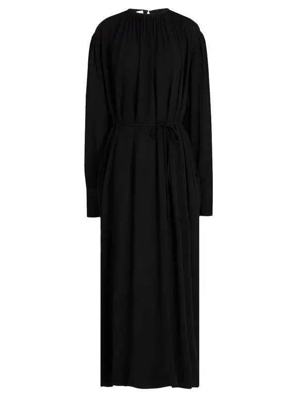 TOTEME Crepe Maxi Dress - Black